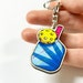 Pickleball Keychain Pickleball Paddle and Ball Gift Charm - Etsy