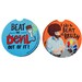 Bob Ross Car Coasters | Beat the Devil | Funny Car Accessories Coaster ...