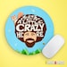 Bob Ross Squirrel Mouse Pad | Let's Get Crazy Bob Ross the Joy of ...
