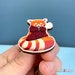 Red Panda Pin Cute Red Panda Gifts Animal Pin Brooch Badge Accessories ...