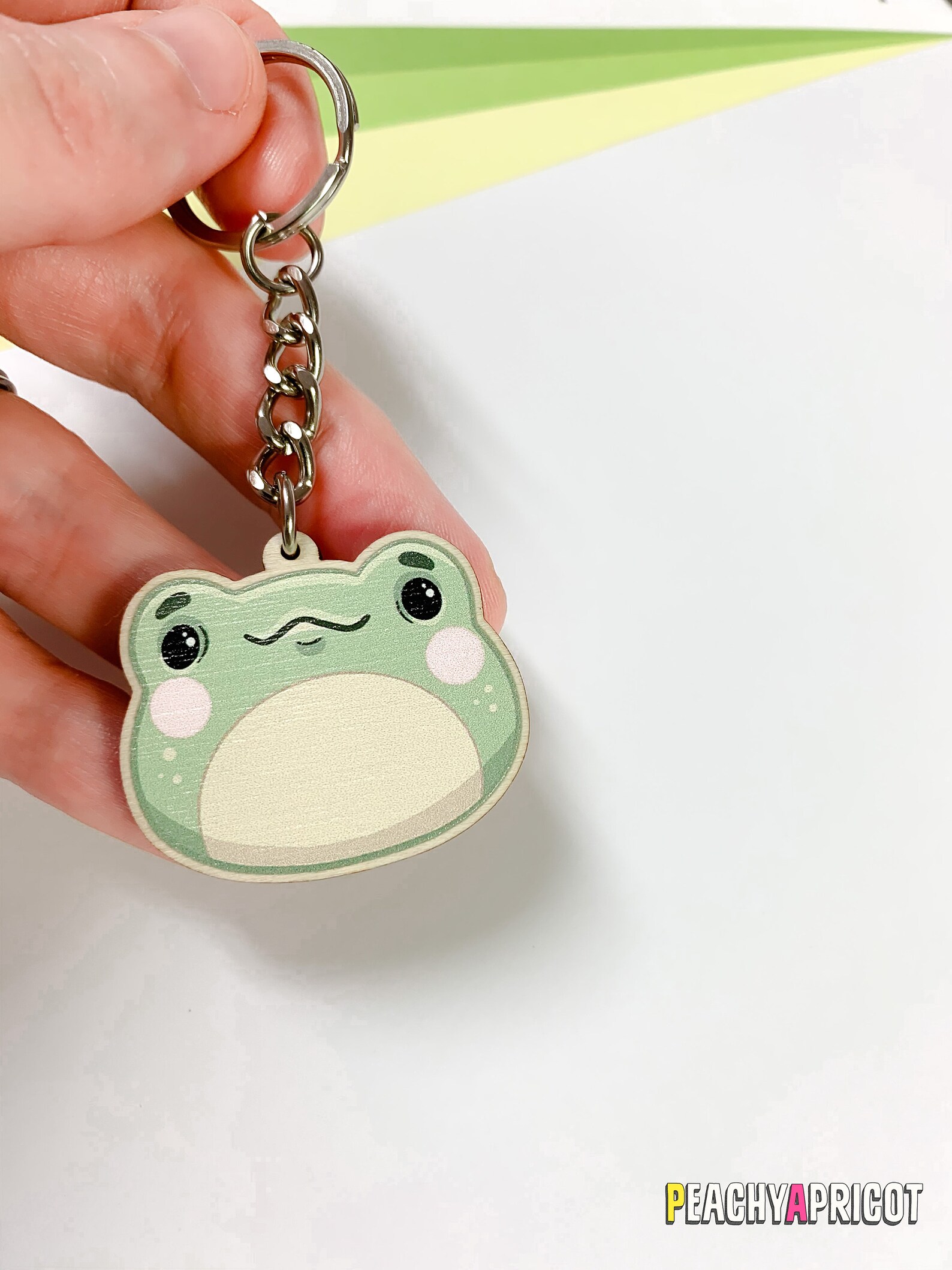 Cute Frog Keychain Frog Charm Kawaii Keychain Frog Gifts - Etsy