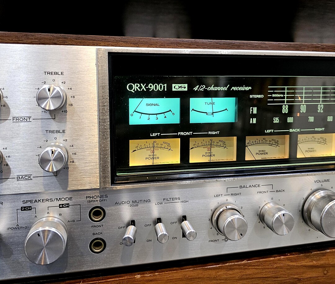 Vintage Sansui QXR-9001 Hi-fi Stereo Receiver Classic Japanese Audio ...