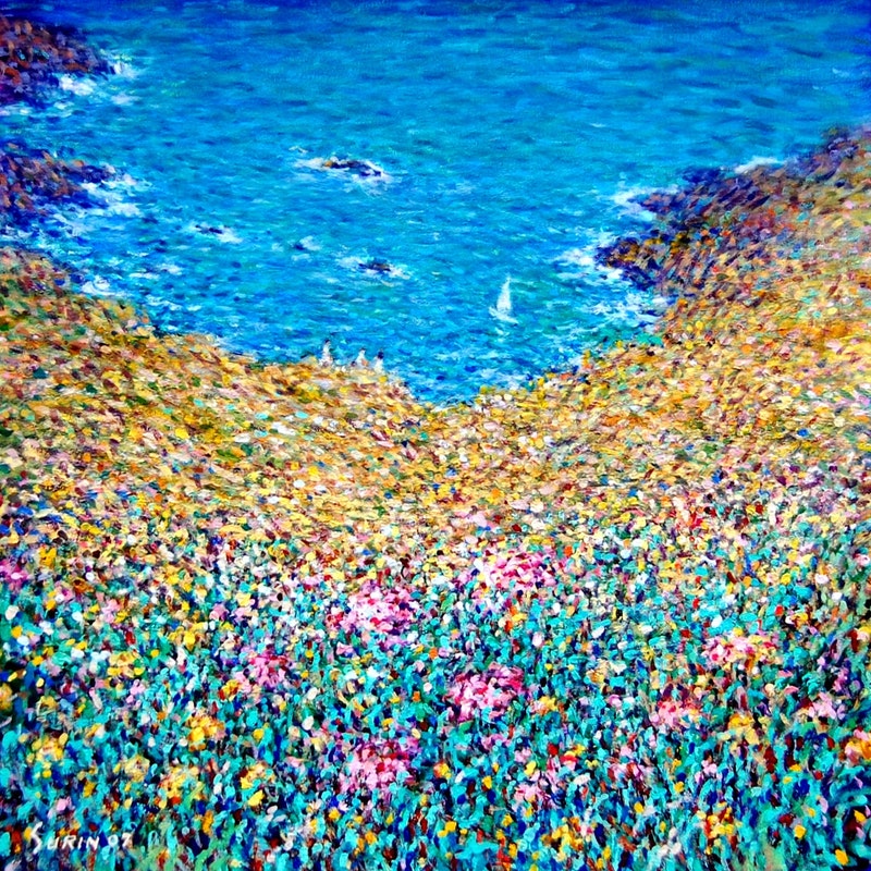 Pointillist Art - Etsy