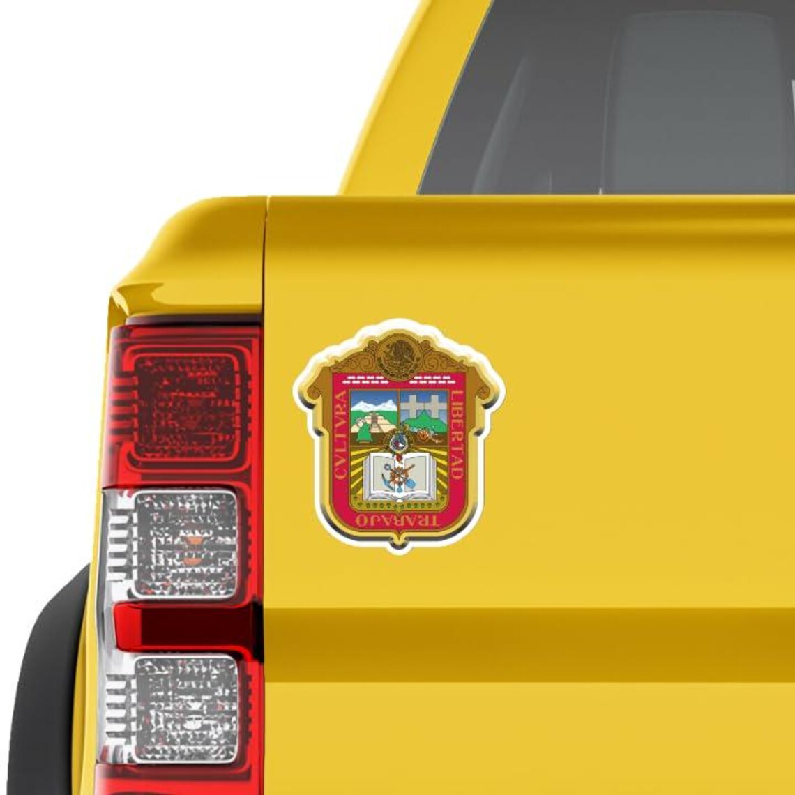 Mexican State Crest Vinyl Decal Sticker – Waterproof Uv-resistant 4.7 ...