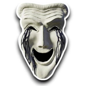SCP-035 Possessive Mask Vinyl Decal Sticker (waterproof, Uv-resistant ...