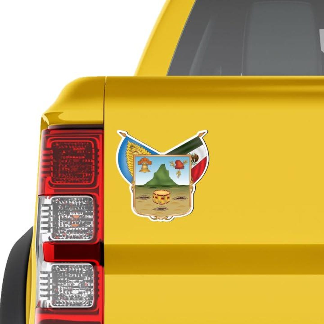 Hidalgo Mexican State Crest Vinyl Decal Sticker (4.2") - Etsy
