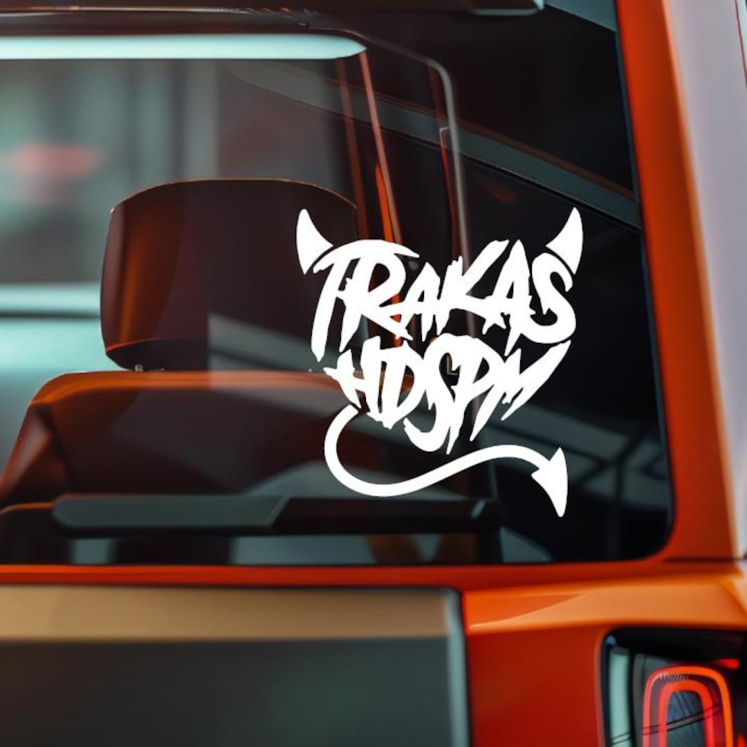 Trakas HDSPM Vinyl Decal Sticker - Waterproof, Uv-resistant - Etsy