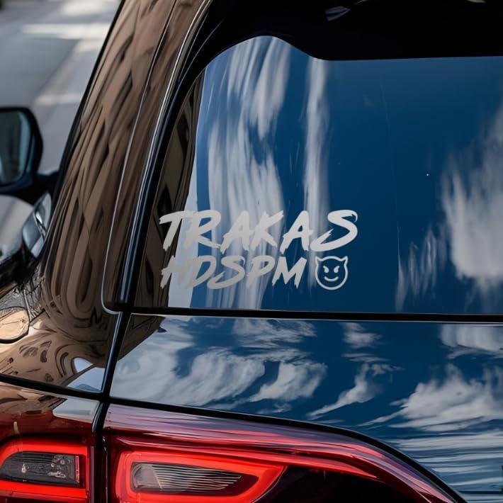 Traka HDSPM Vinyl Decal Sticker: Waterproof, Uv-resistant Car Window ...