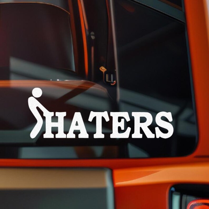 Custom Screw Haters Decal, UV & Water Resistant Vinyl Sticker - Etsy