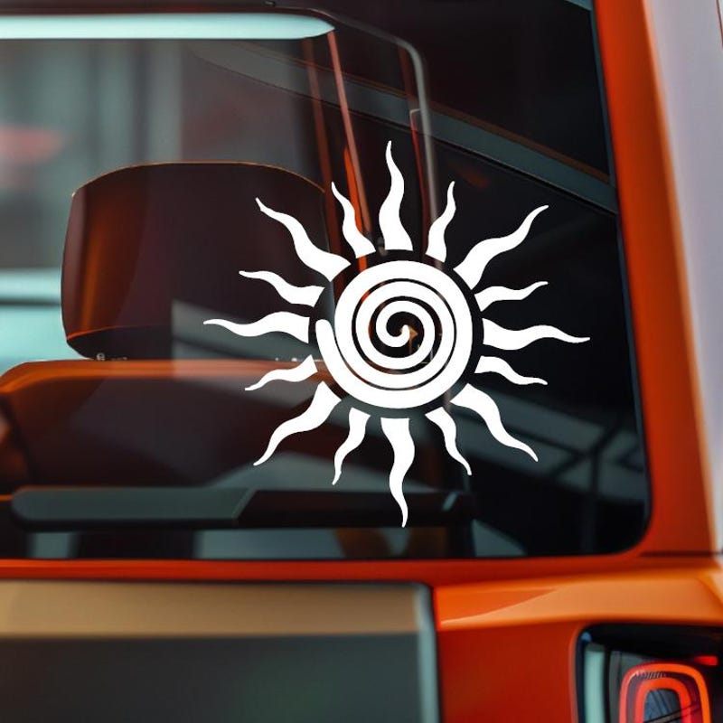 Swirl Vinyl Decal - Etsy