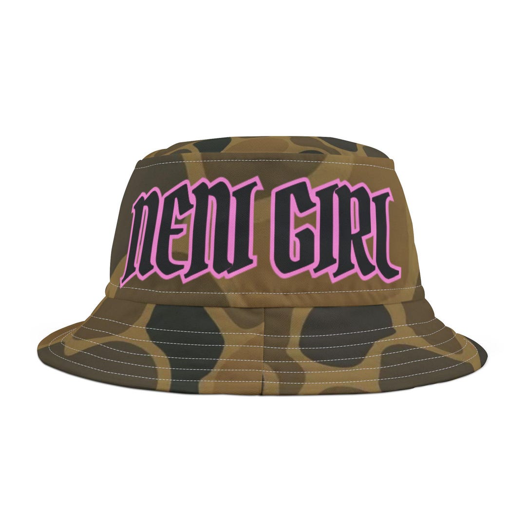 Neni Girl Pink Camo Bucket Hat - Etsy
