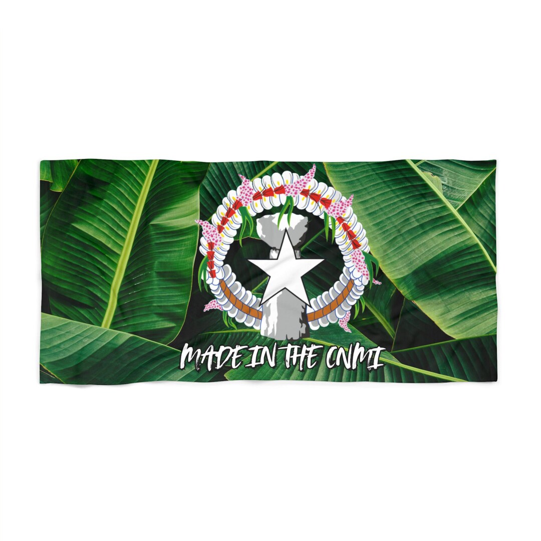 CNMI Beach Towel, Saipan, Tinian, Rota - Etsy