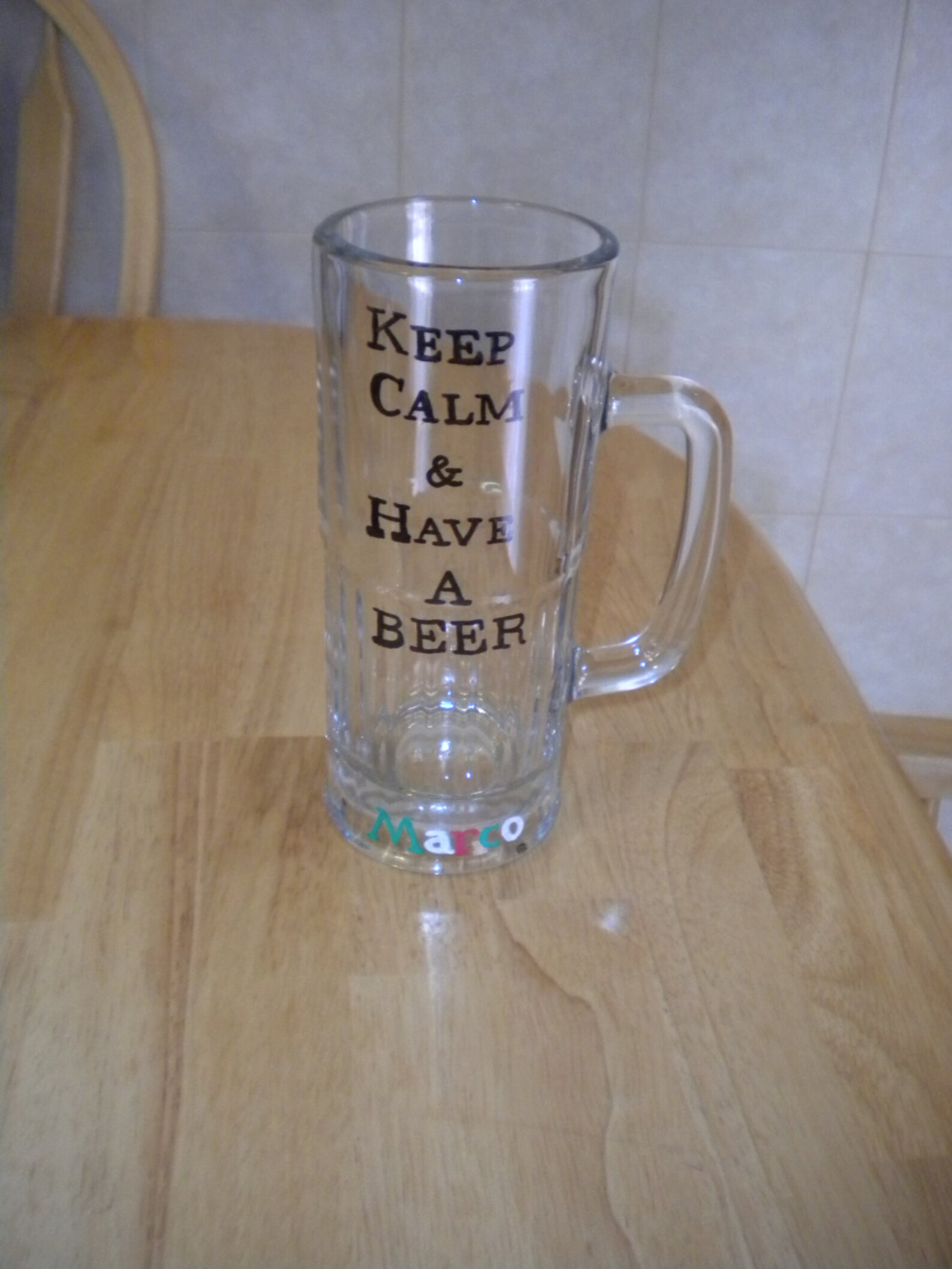 Fun Hand Painted Beer Mug - Etsy