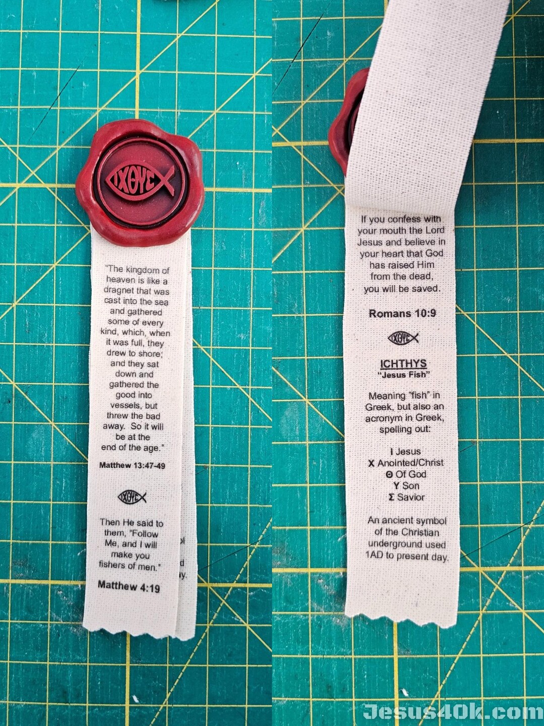 JESUS FISH Seal of Eternal Purity (2 Font Options): Warhammer 40k ...