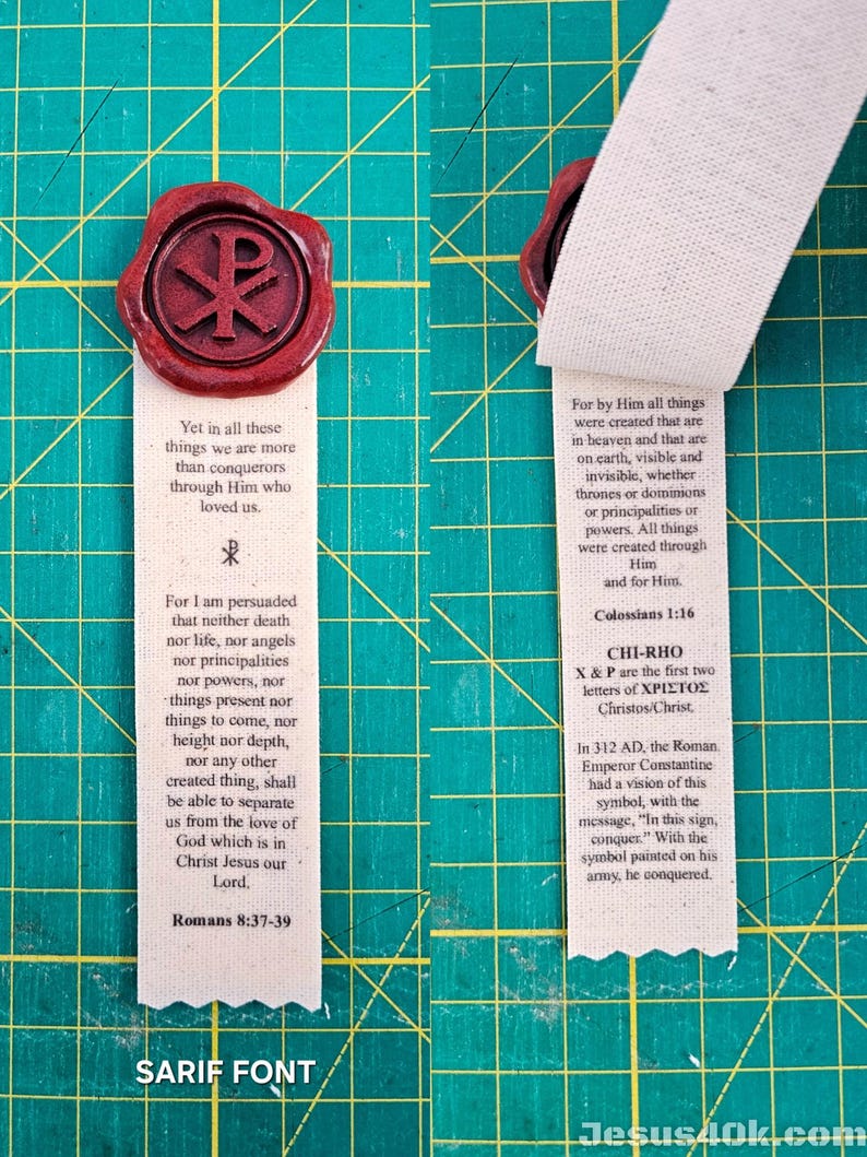 CHI-RHO Seal of Eternal Purity: Warhammer 40k-inspired Christian Purity ...
