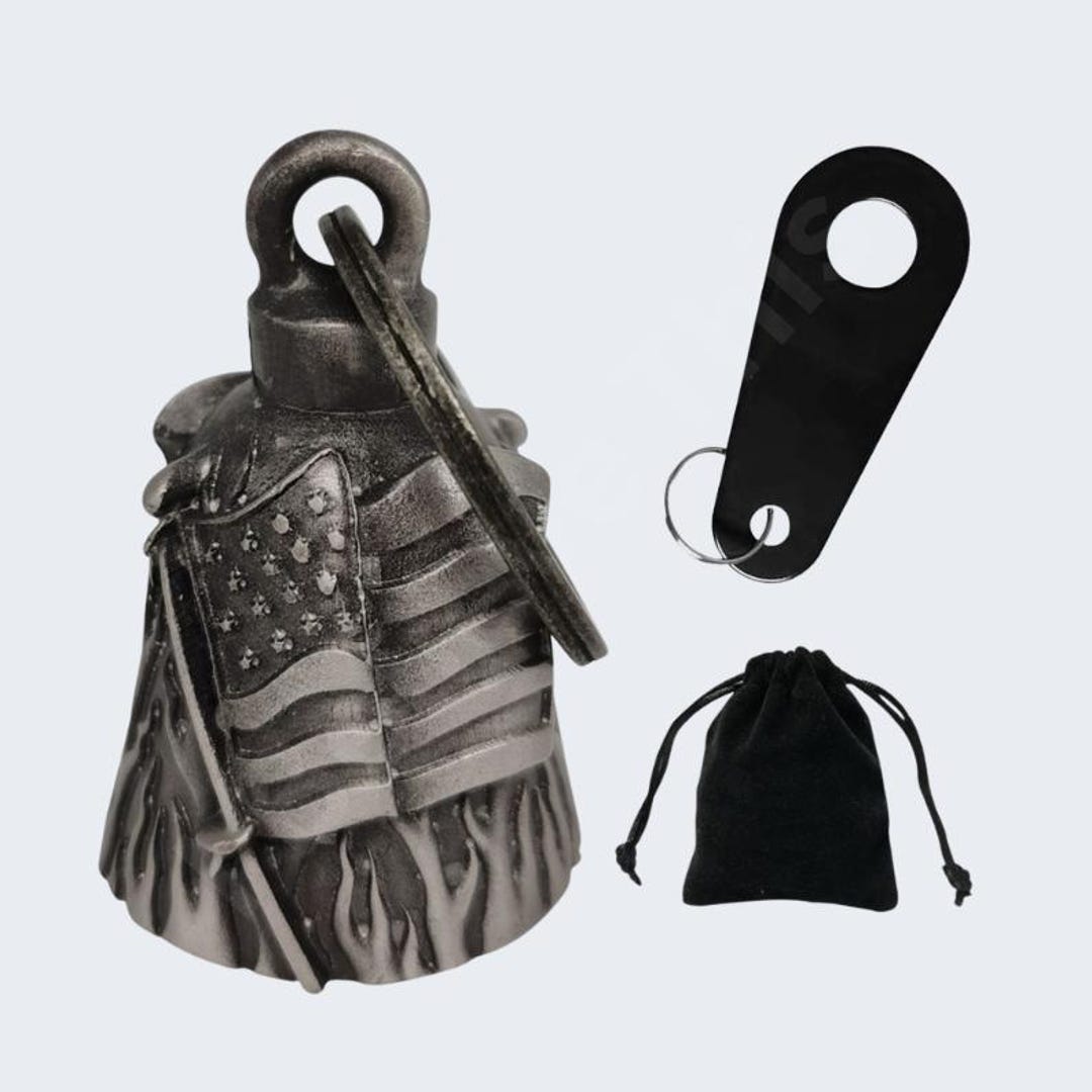 USA FLAG Motorcycle 3D Bell - Etsy