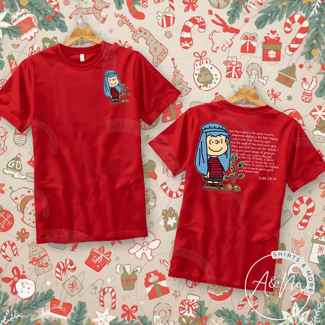 Linus Christmas, Digital Download, SVG, PNG, Merry Christmas Charlie ...