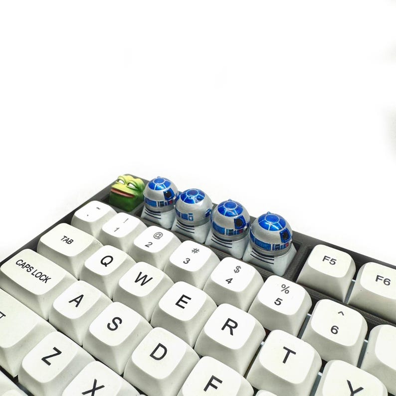 R2D2 Rotating* Keycap for Cherry MX Mechanical Keyboard - Etsy