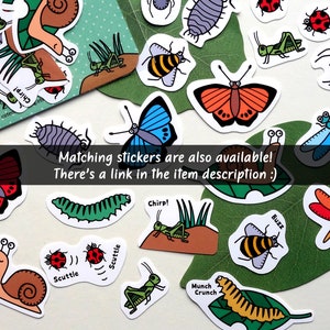 Insects Bugs Letter Writing Paper Stationery Set Handmade Ideal for ...