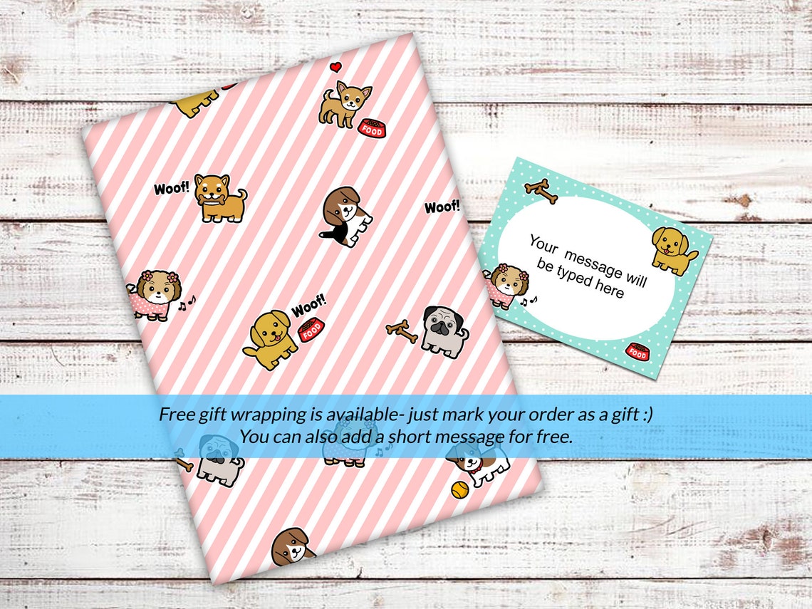 Dog Doggie Puppy Letter Writing Paper Stationery Set Handmade | Etsy