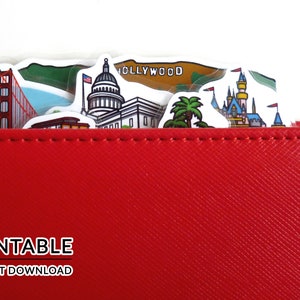 PRINTABLE Personal Size California Dividers Cute Kawaii Filofax Kikki.k ...