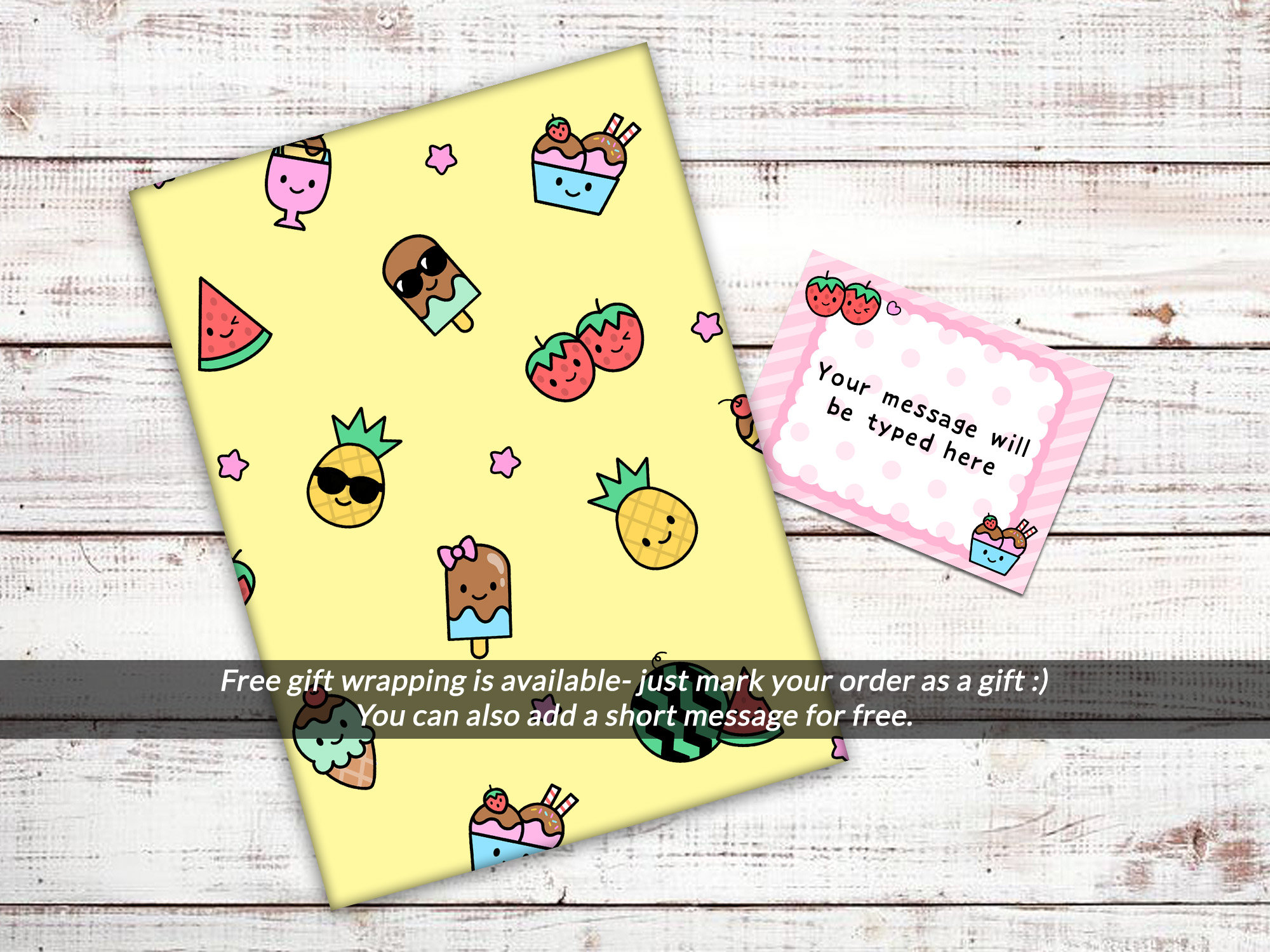 Cute Kawaii letter writing paper stationery set handmade ideal | Etsy