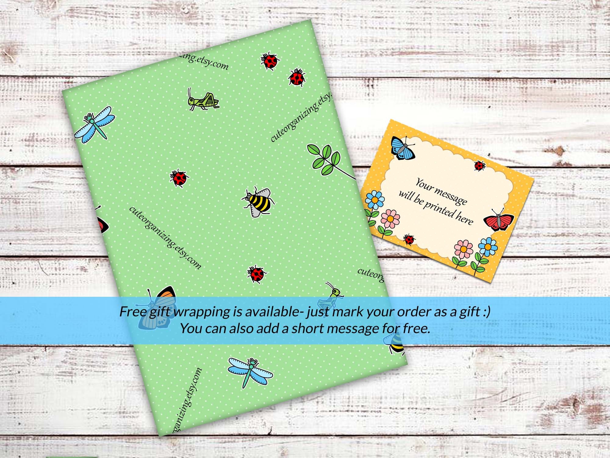 Insects Bugs Letter Writing Paper Stationery Set Handmade - Etsy UK