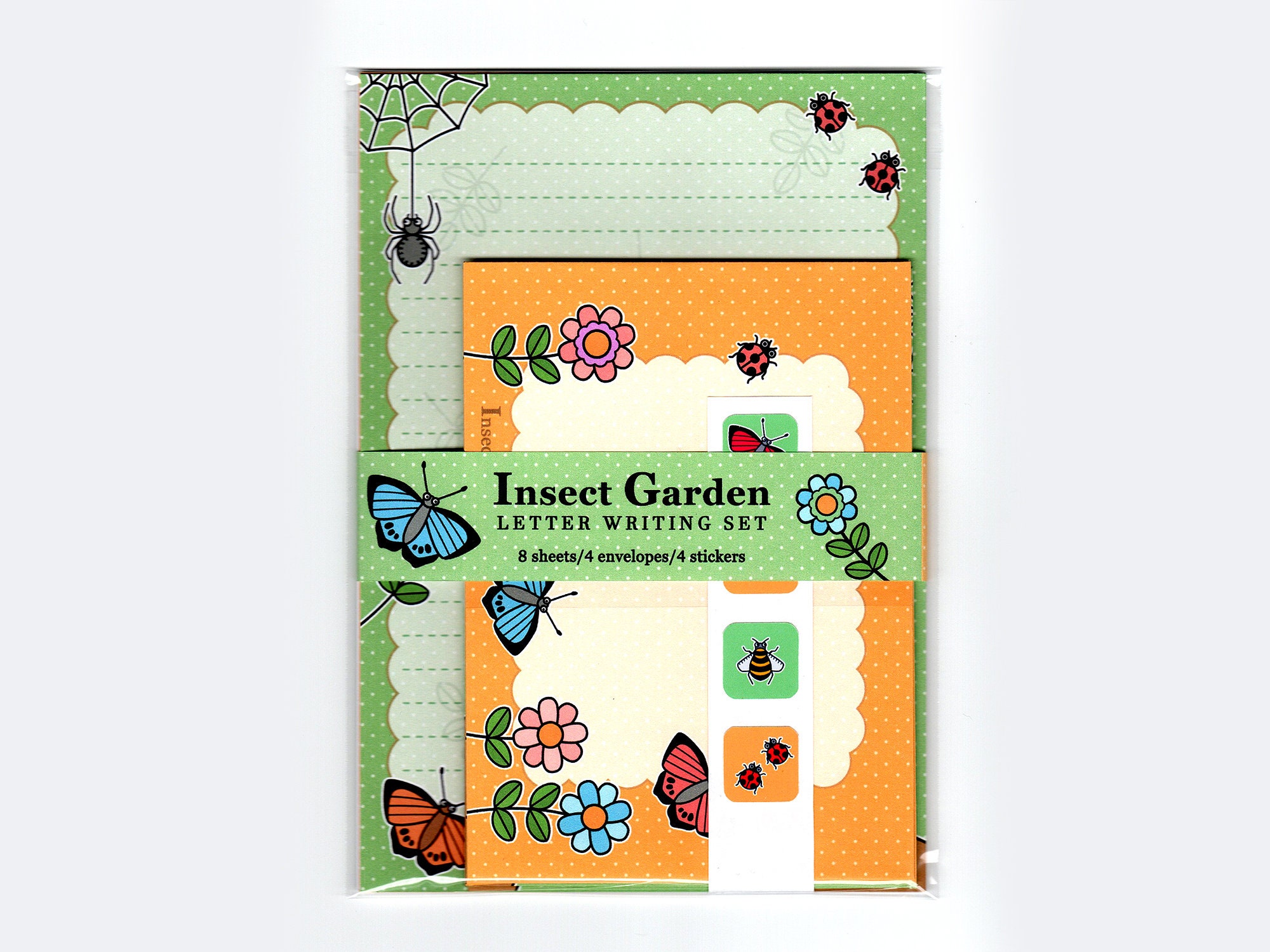 Insects Bugs Letter Writing Paper Stationery Set Handmade - Etsy UK