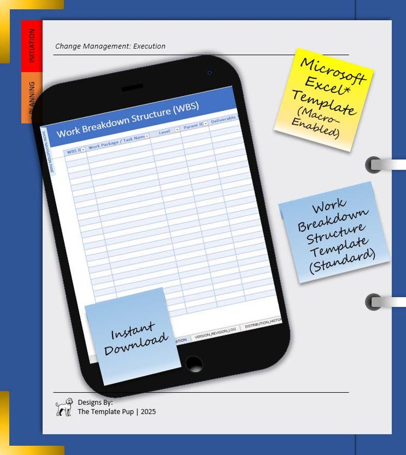 Work Breakdown Structure Template | WBS Template | IT Project ...