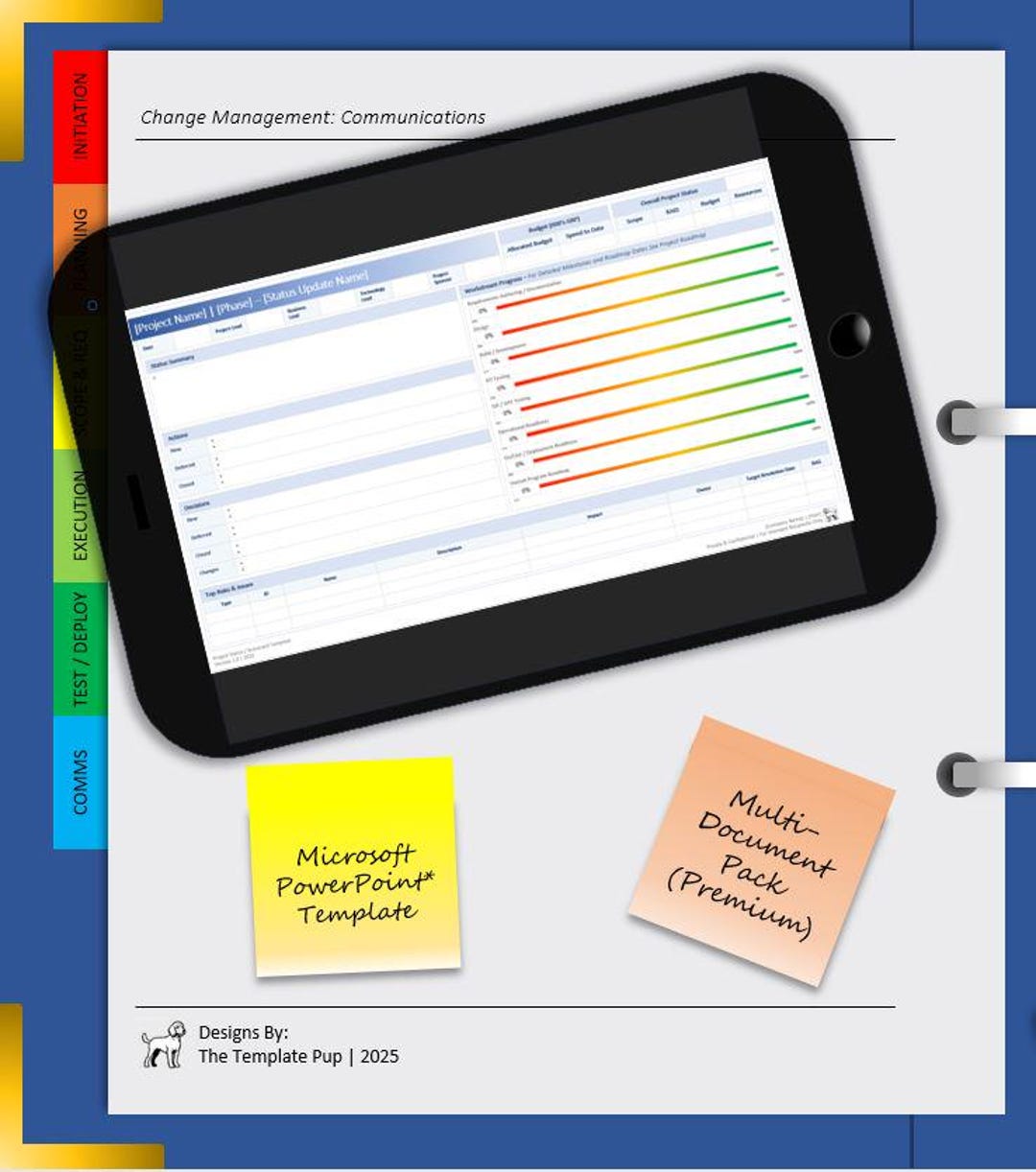 Project Scorecard Template | Project Management | Microsoft Powerpoint ...