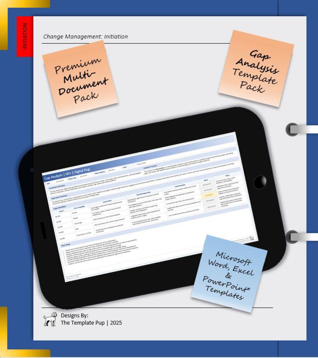 Gap Analysis Template Pack | IT Project Management | Business Analysis ...