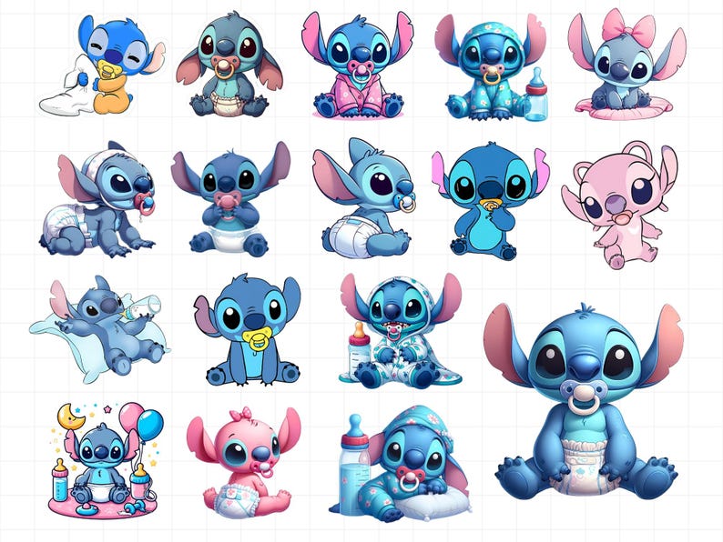 Stitch Svg, Stitch Bundle, Stitch Clipart, Stitch Png, Lilo and Stitch ...