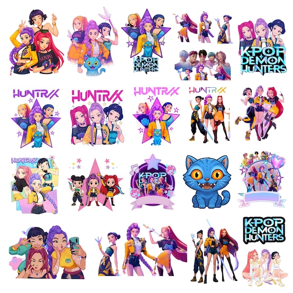 Huntrix Png - Etsy