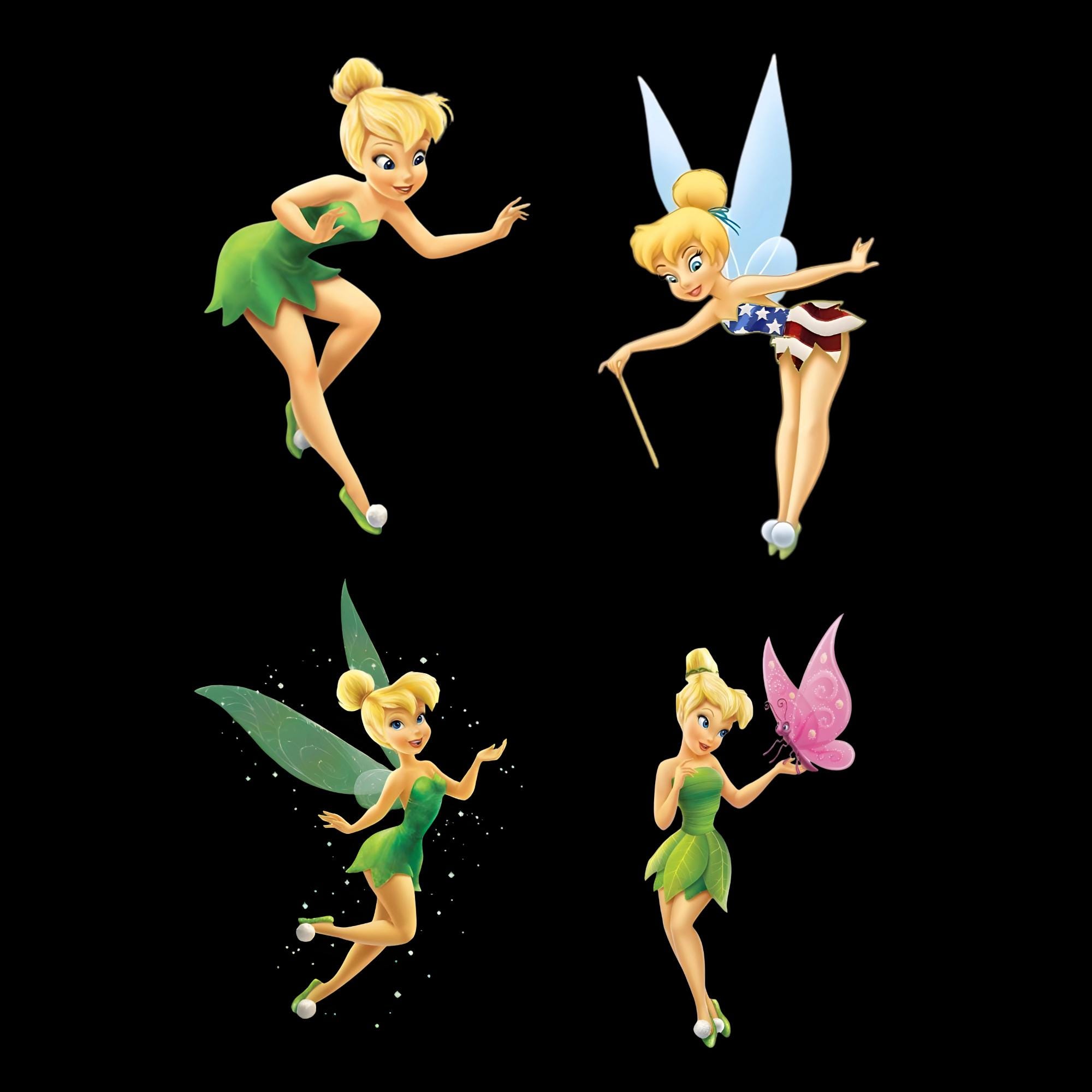 Tinkerbell SVG Bundle, Fairy Svg & Png Files for Cricut, Believe in ...