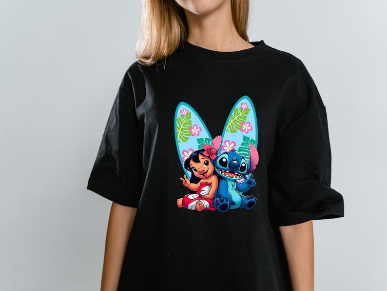 Lilo and Stitch Watercolor Clipart, Lilo & Stitch Clipart, Cute Lilo ...