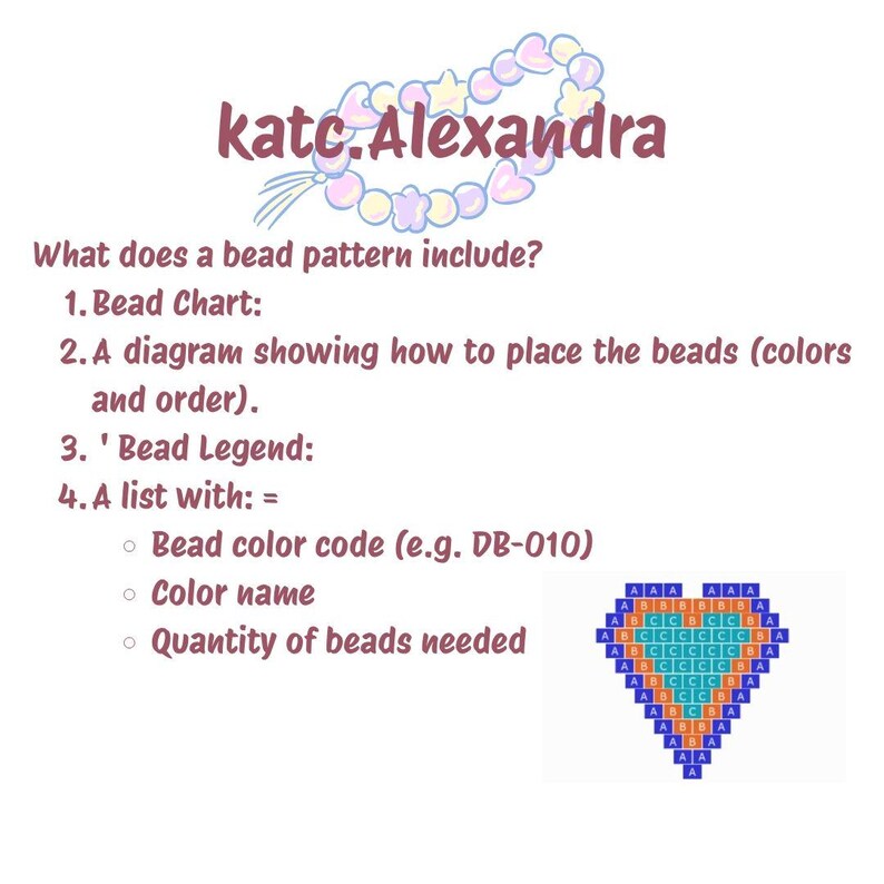 Stitch Bead Pattern Brick Stitch Miyuki Delica 11/0 PDF PNG - Etsy