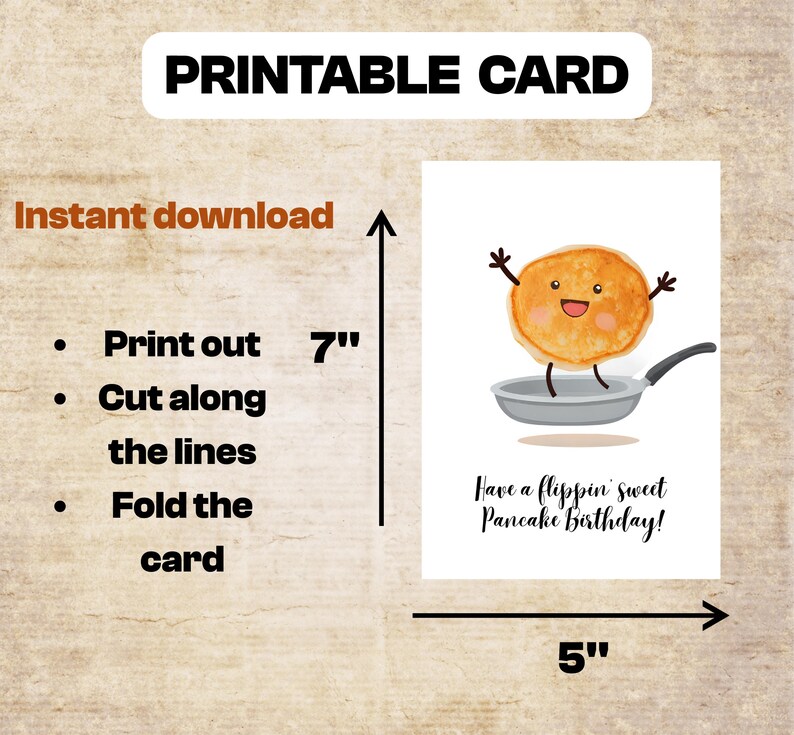 Printable Happy Birthday Card - DIGITAL Download - Funny Birthday Card ...