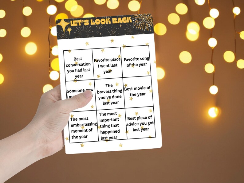 NYE Party Game Bundle | 15 Printable Games, Trivia, Bingo (canva ...