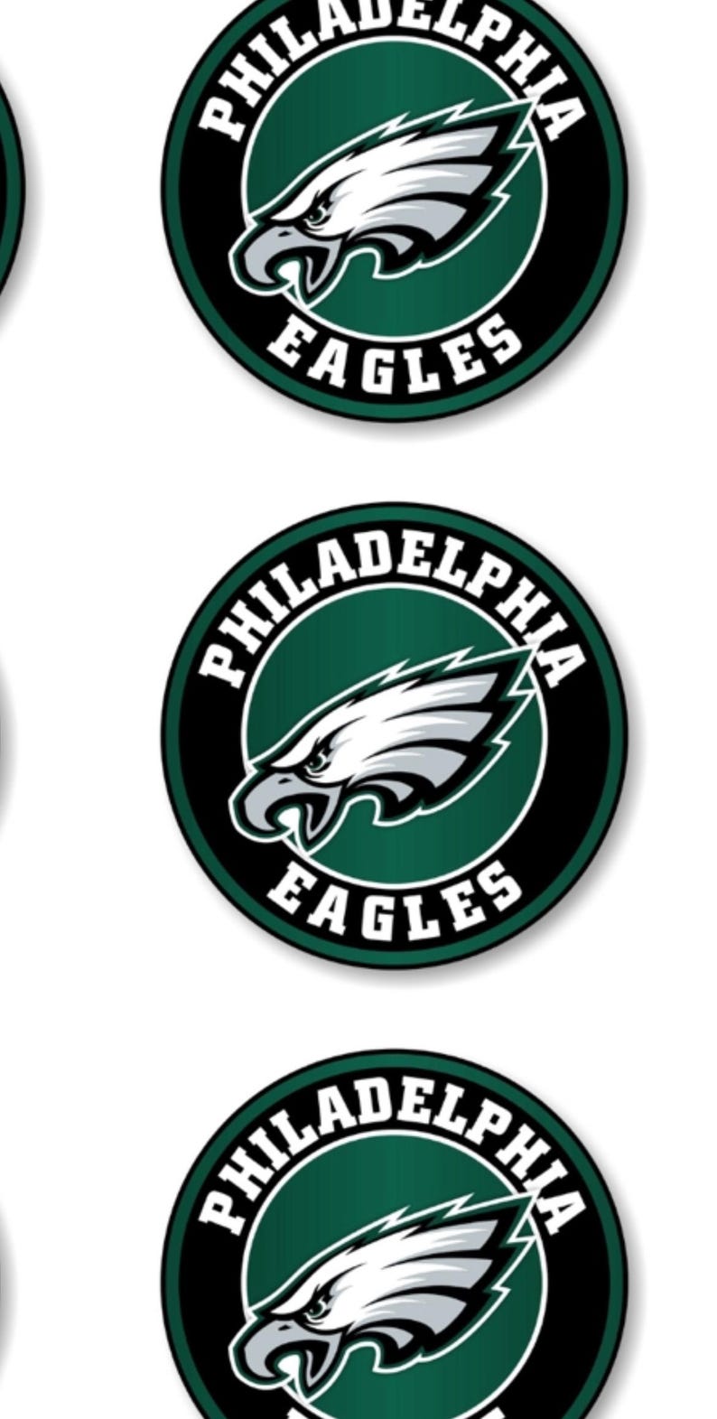 NFL Football Party Philadelphia Eagles EDIBLE Toppers Philadelphia ...