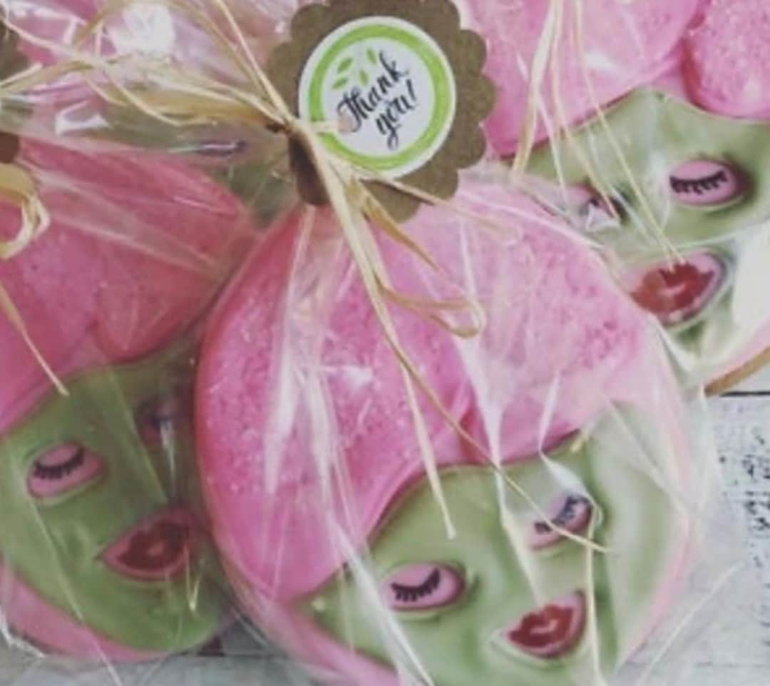 Spa Party Cookies Spa Theme Cookies Girls Night Cookies Spa Birthday ...