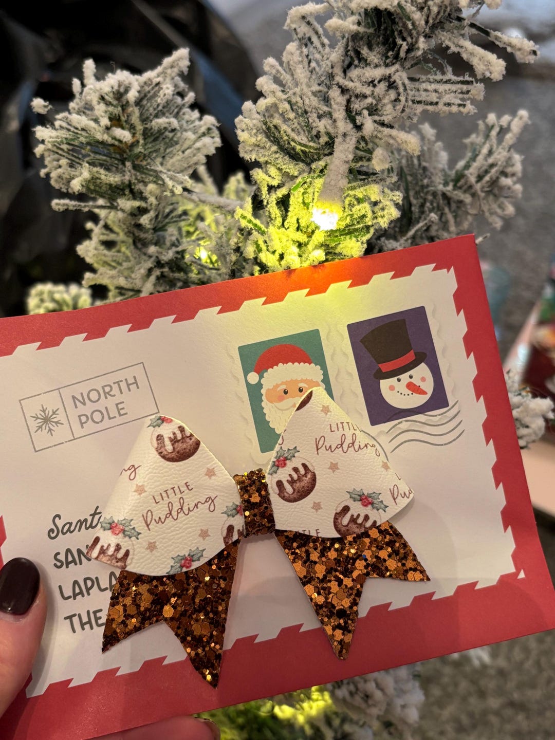 Little Pudding Christmas Bows - Etsy