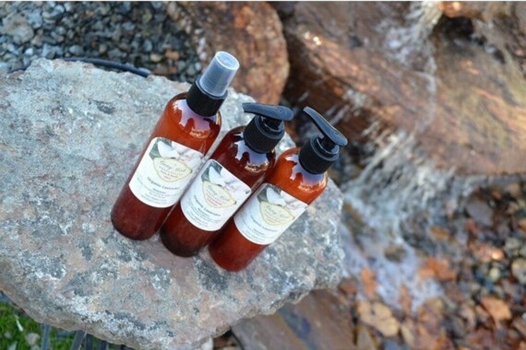 Gift Pack, 3 Piece. All Natural Body Cream, Body Spray, Body Cleanse ...