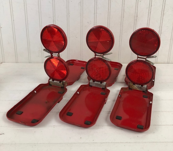 Vintage Miro-flare Road Flares Emergency Road Reflectors | Etsy