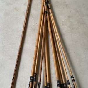 Primitive Handmade Bow and Arrows - 50” Bow With 10 Arrows - Hand Tied ...