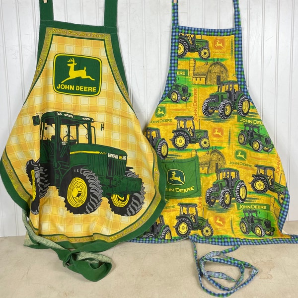John Deere Aprons - Etsy