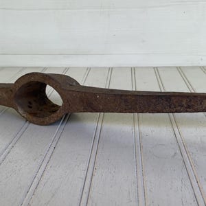 Vintage Rustic Iron Pick Axe Head - 23” Antique Tool With Aged Patina ...