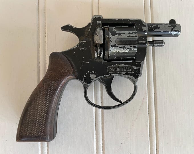 Vintage Vanguard Starter Pistol - Made in Italy - .22 Blank Revolver - Etsy