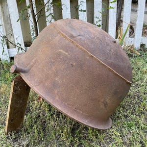 Antique Cauldron - Huge 30 Gallon Cast Iron Cauldron - Warranted 30 Gal ...