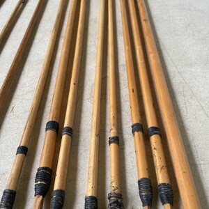 Primitive Handmade Bow and Arrows - 50” Bow With 10 Arrows - Hand Tied ...