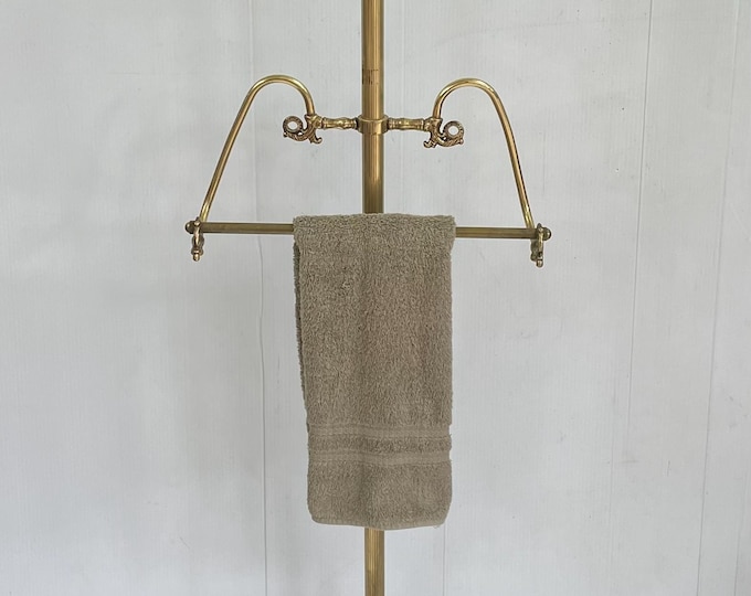 Vintage Brass Valet Stand - Tall Gentlemen’s Brass Valet - Etsy